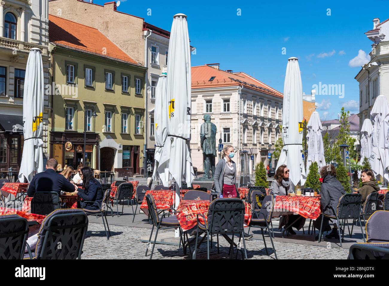 Cafe in vilnius hi-res stock photography and images - Alamy