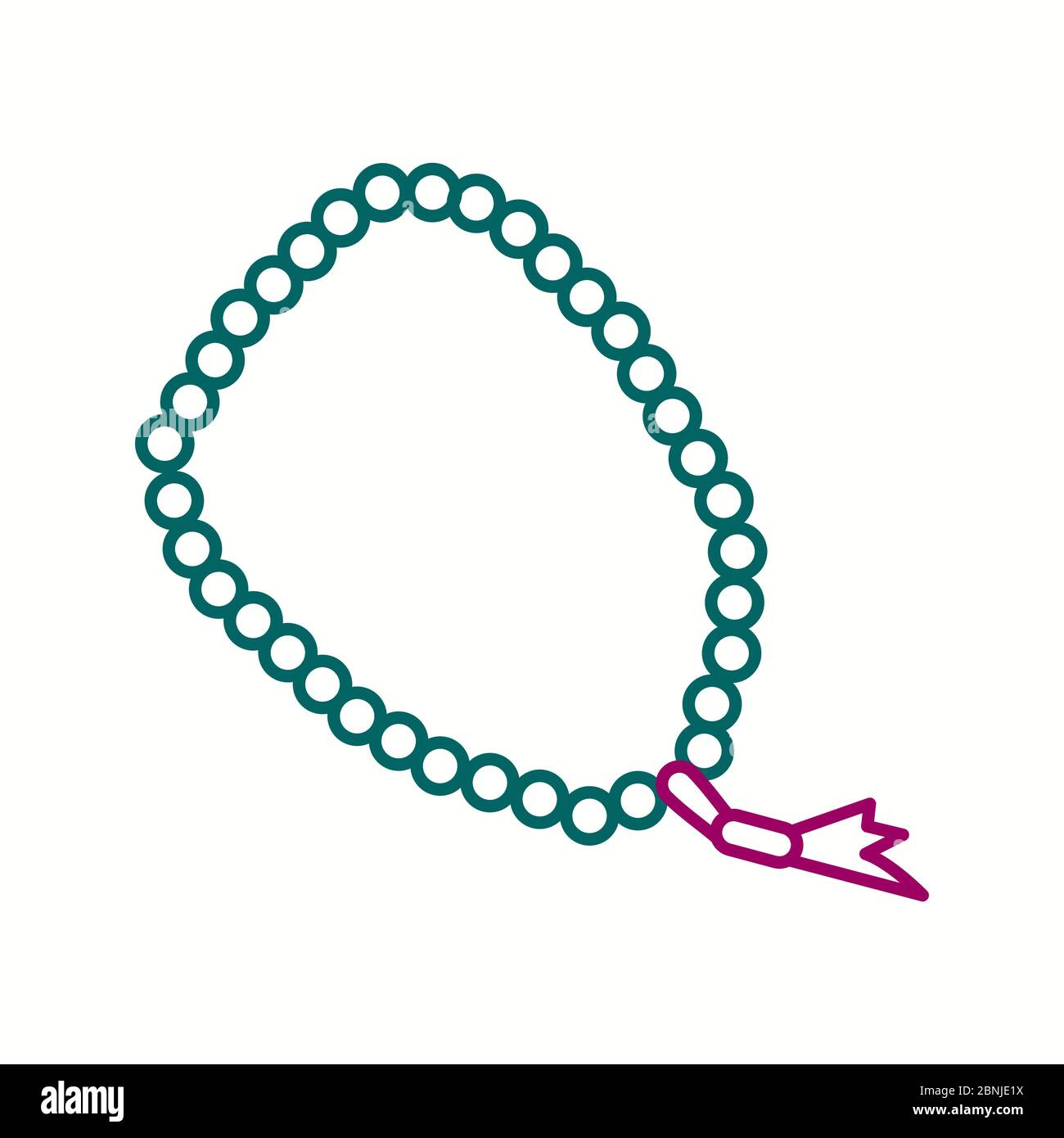 Bead line hi-res stock photography and images - Alamy