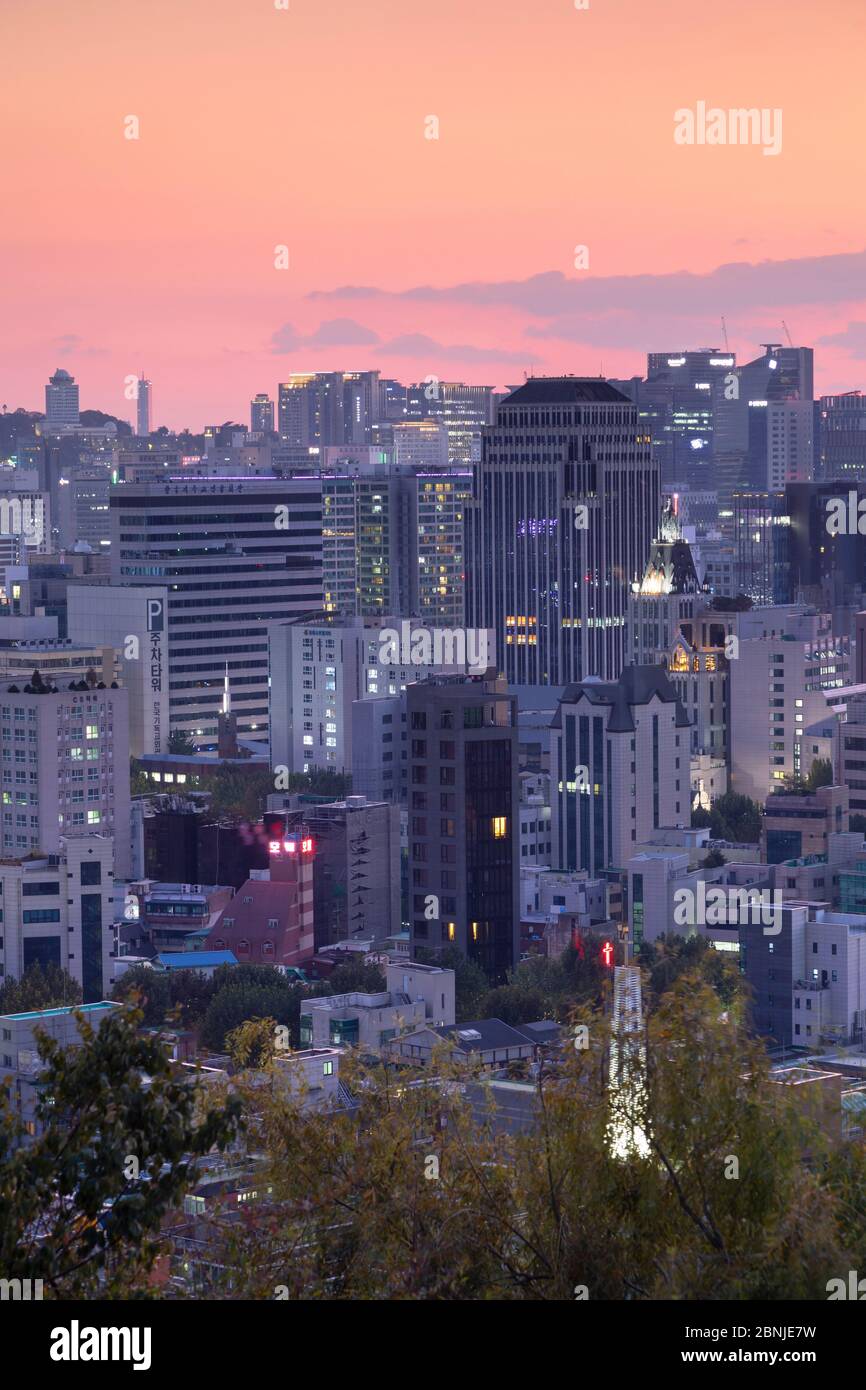 Seoul sunset photography hi-res stock photography and images - Alamy