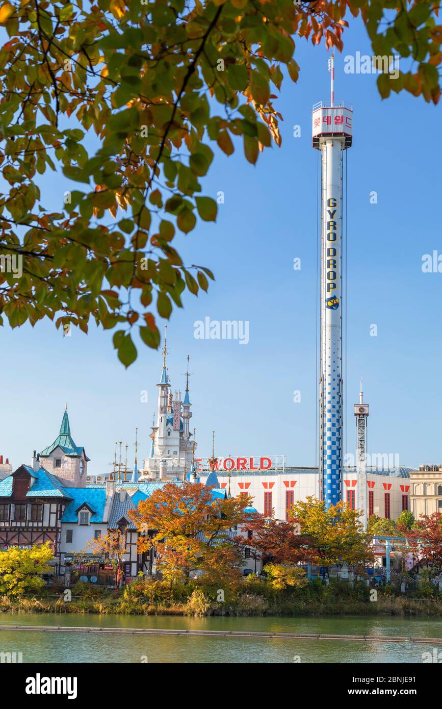 Lotte World Adventure theme park, Seoul, South Korea, Asia Stock Photo ...