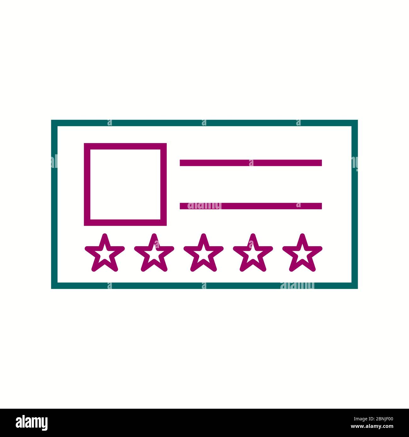 Beautiful Vip Card Line Vector Icon Stock Vector Image & Art - Alamy