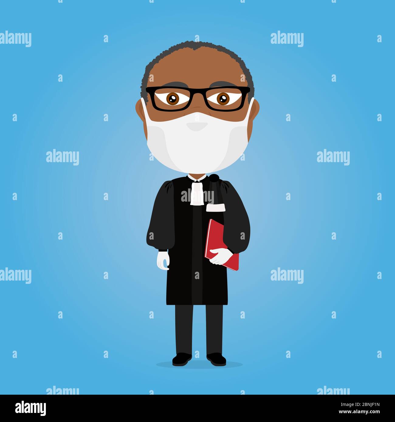Official dress uniform is of blue Stock Vector Images - Alamy