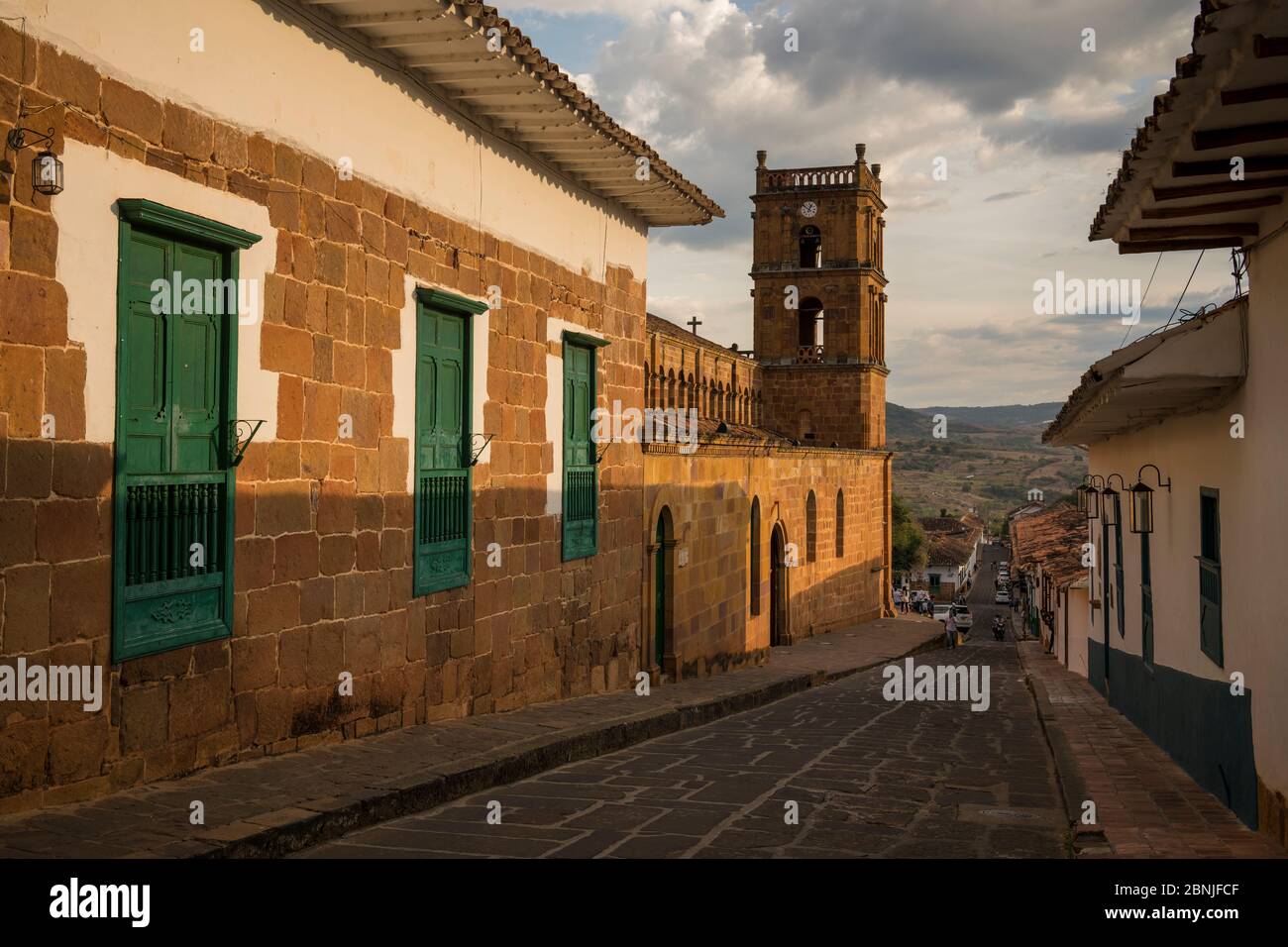 Cathedral of Barichara, Barichara, Santander, Colombia, South America ...
