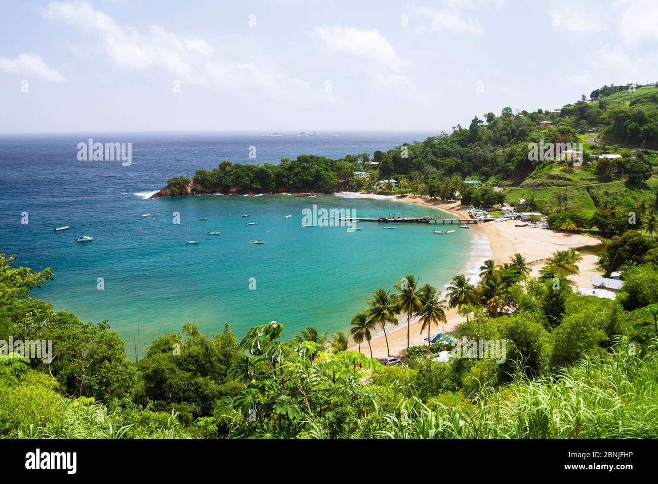 Parlatuvier bay, tobago hi-res stock photography and images - Alamy