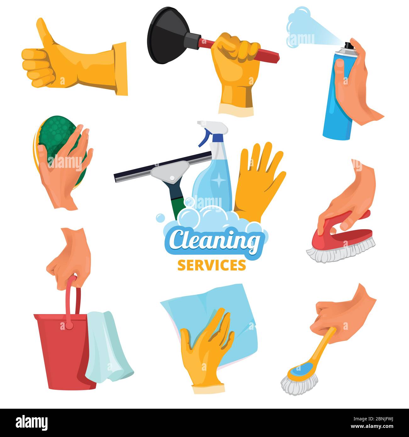 Housekeeping symbols hi-res stock photography and images - Alamy