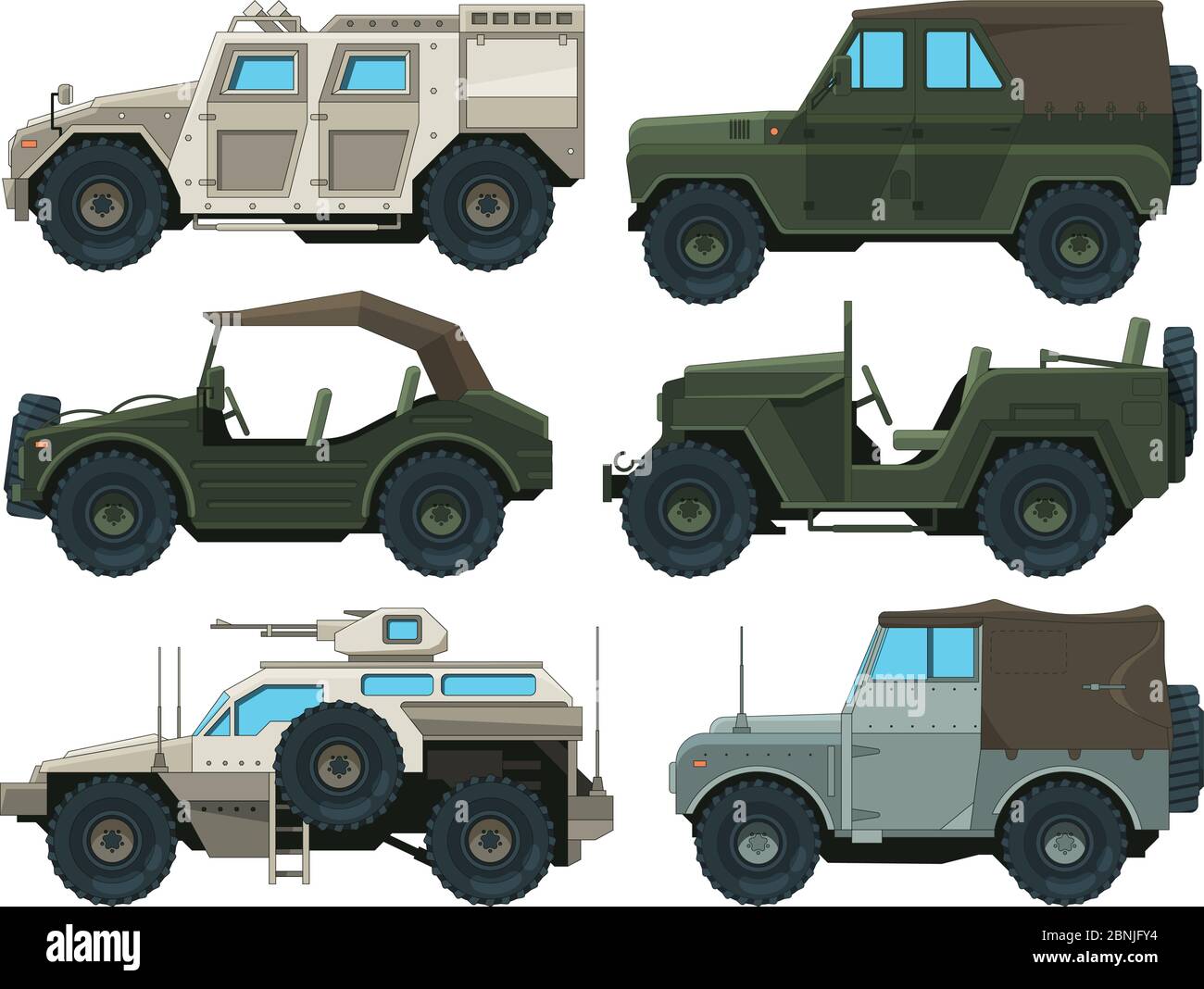 Off road military vehicles Stock Vector Images - Alamy