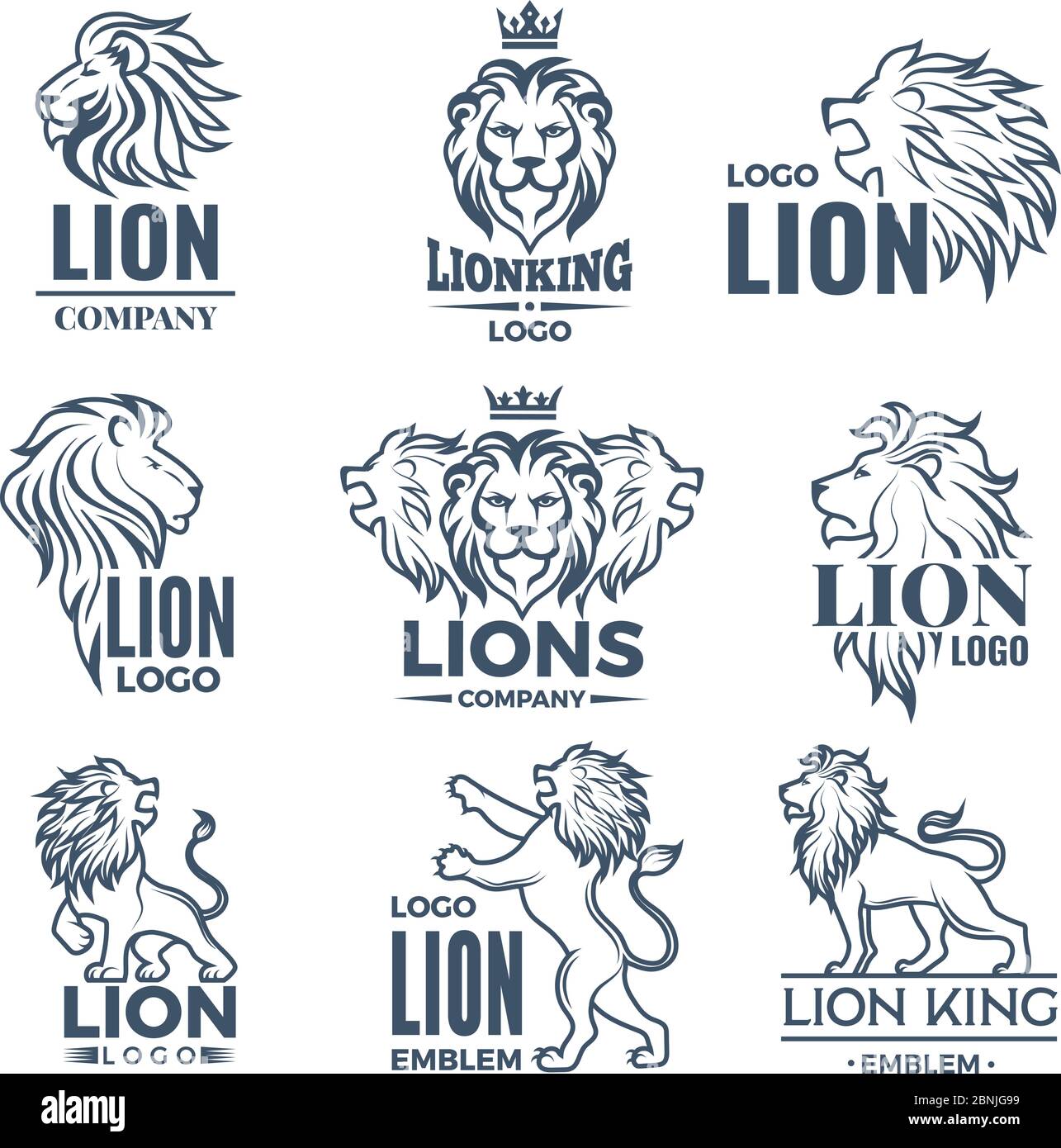 Lion Company Logo