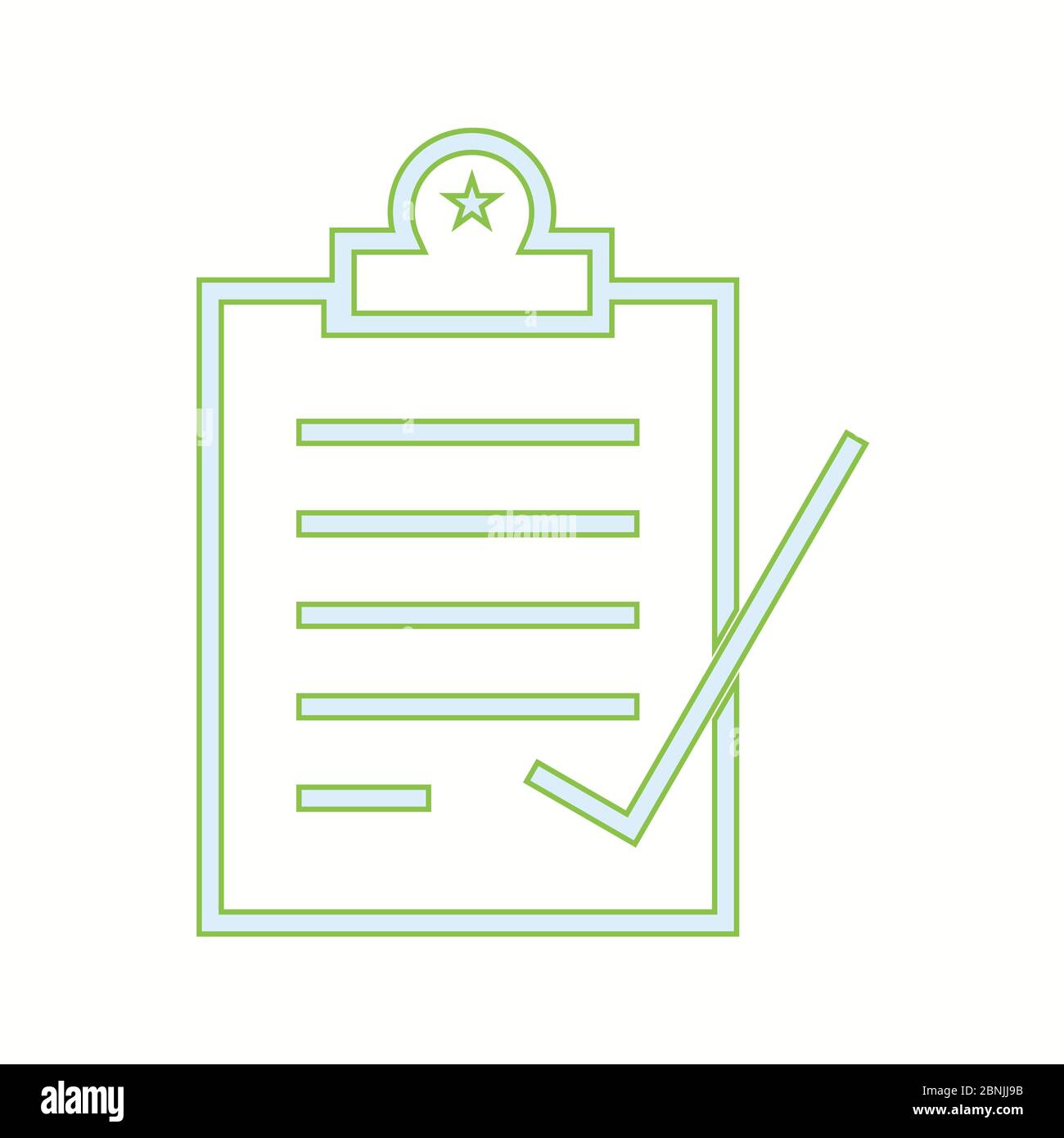 Beautiful Check Report Vector Icon Stock Vector Image & Art - Alamy