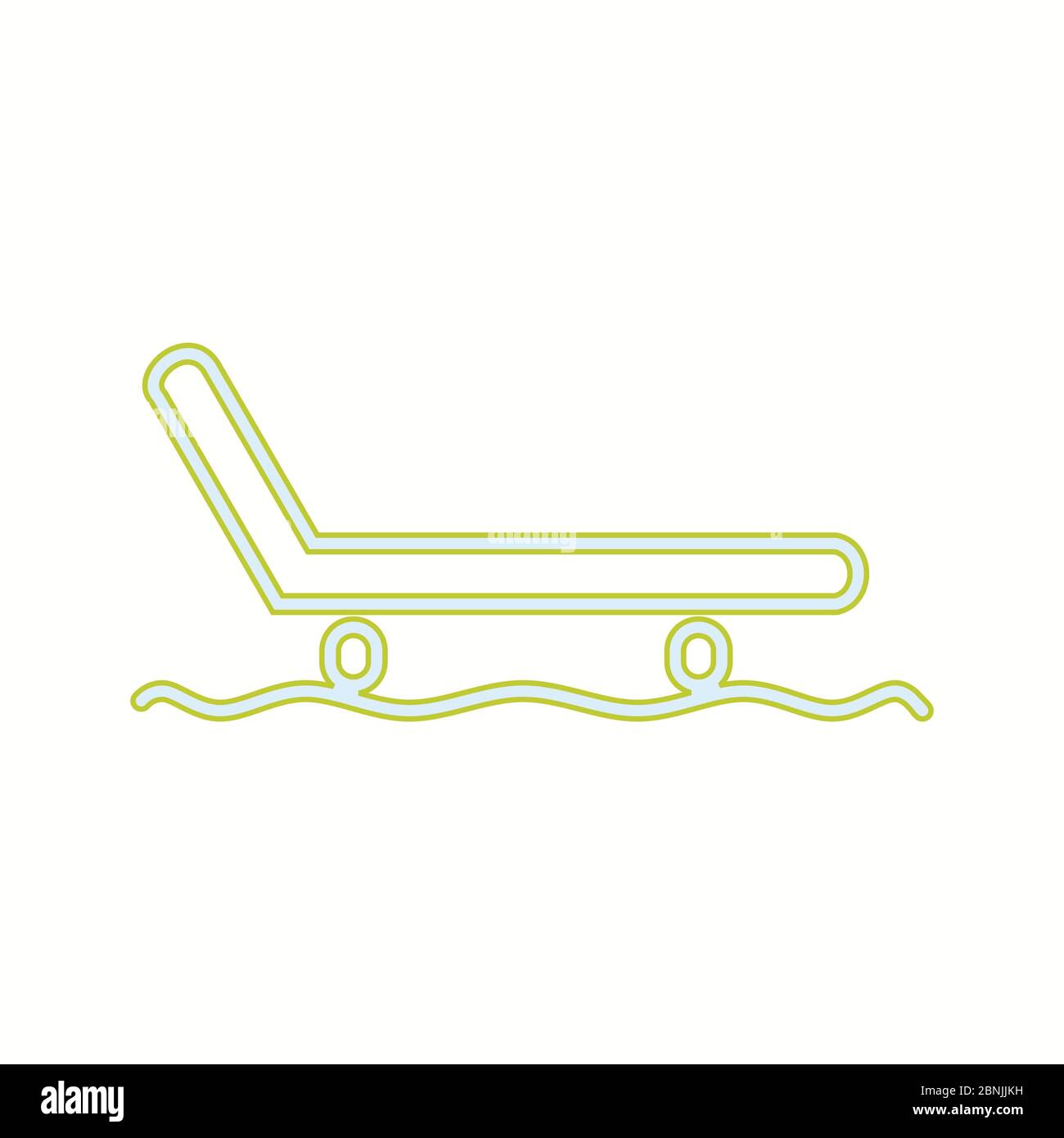 Beautiful Sled Line Vector Icon Stock Vector Image & Art - Alamy