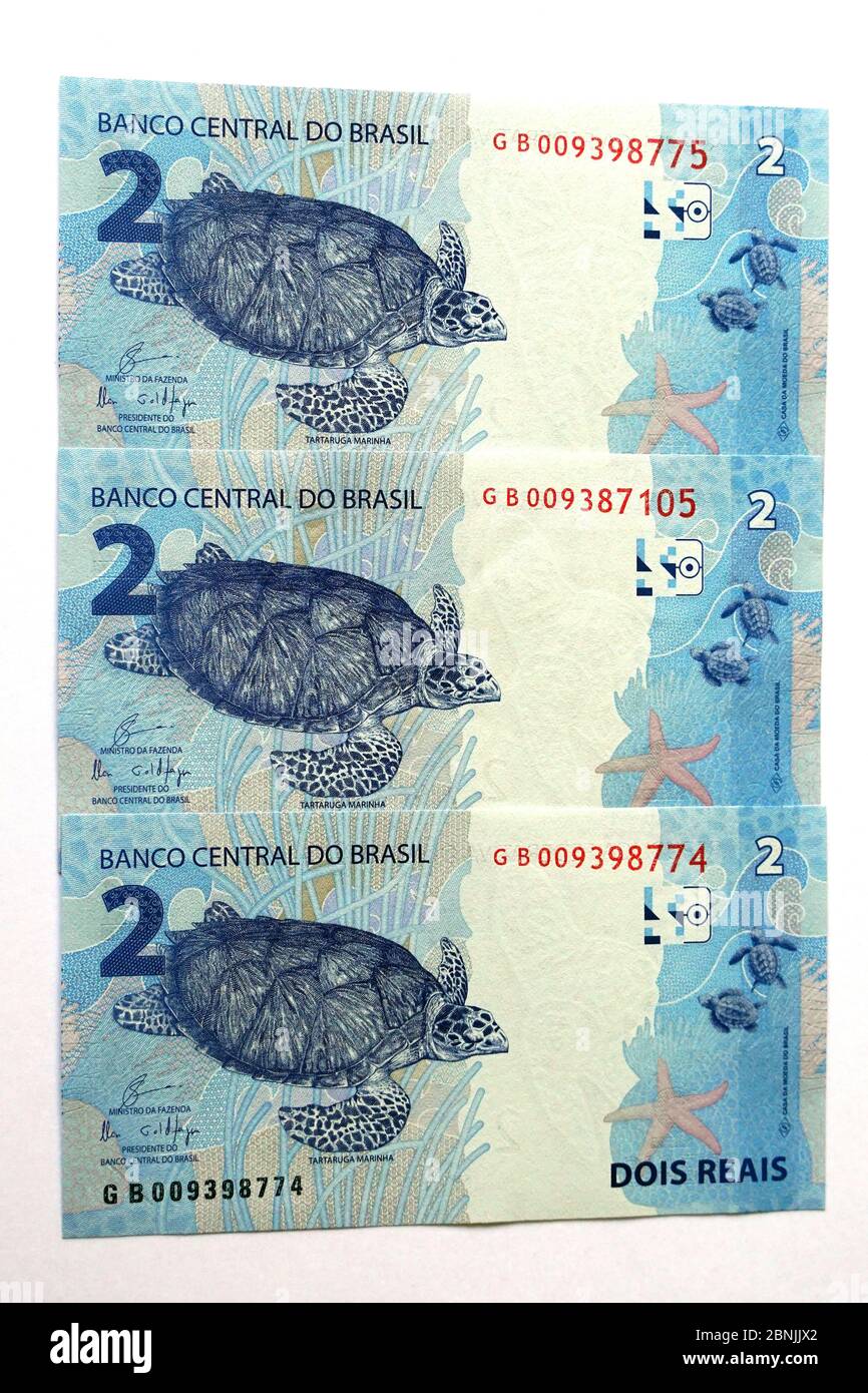 two reals, Brazilian real, real brasileiro, BRL, R$, Brasilianischer ...