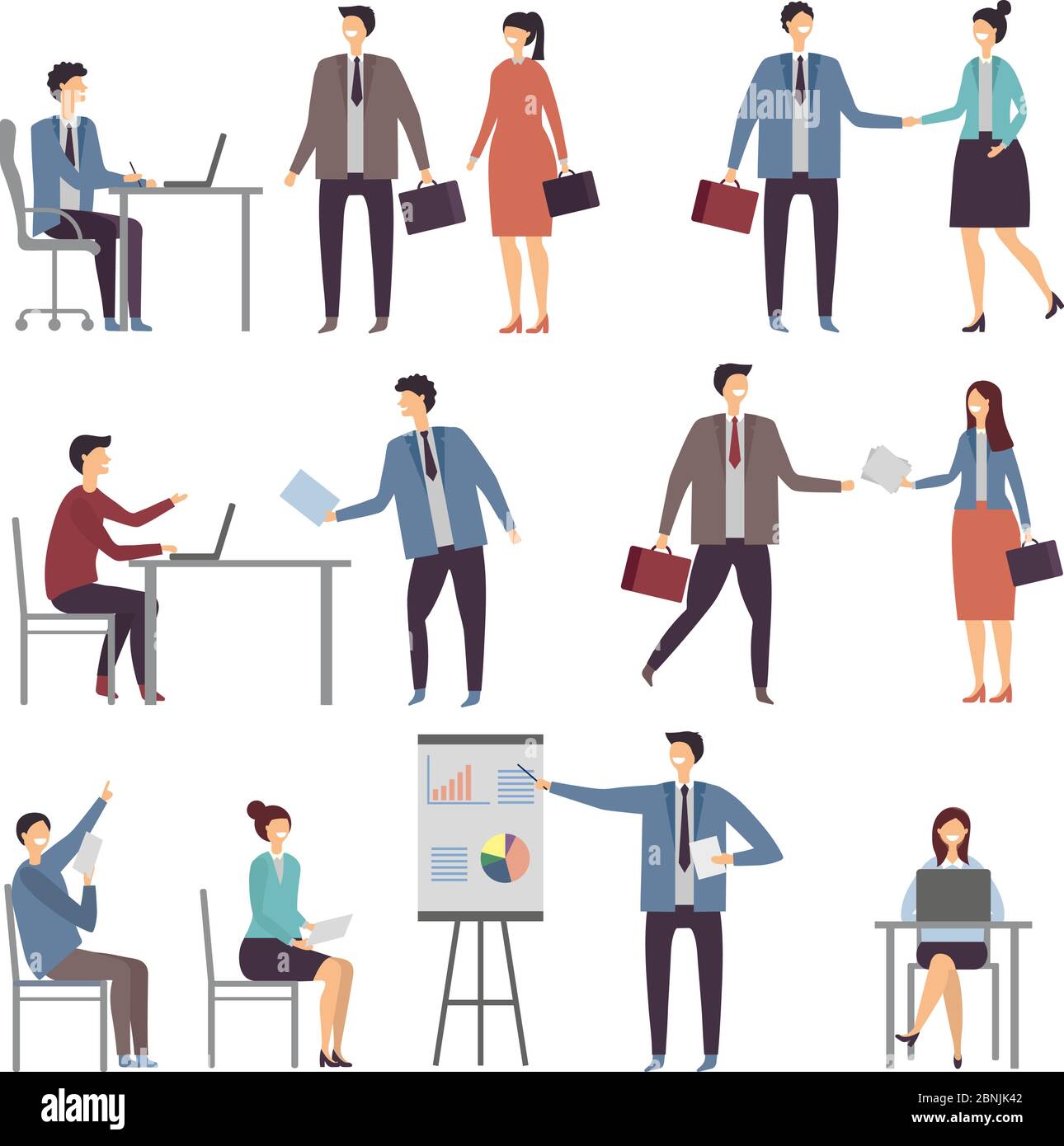 Various pose young woman Stock Vector Images - Alamy