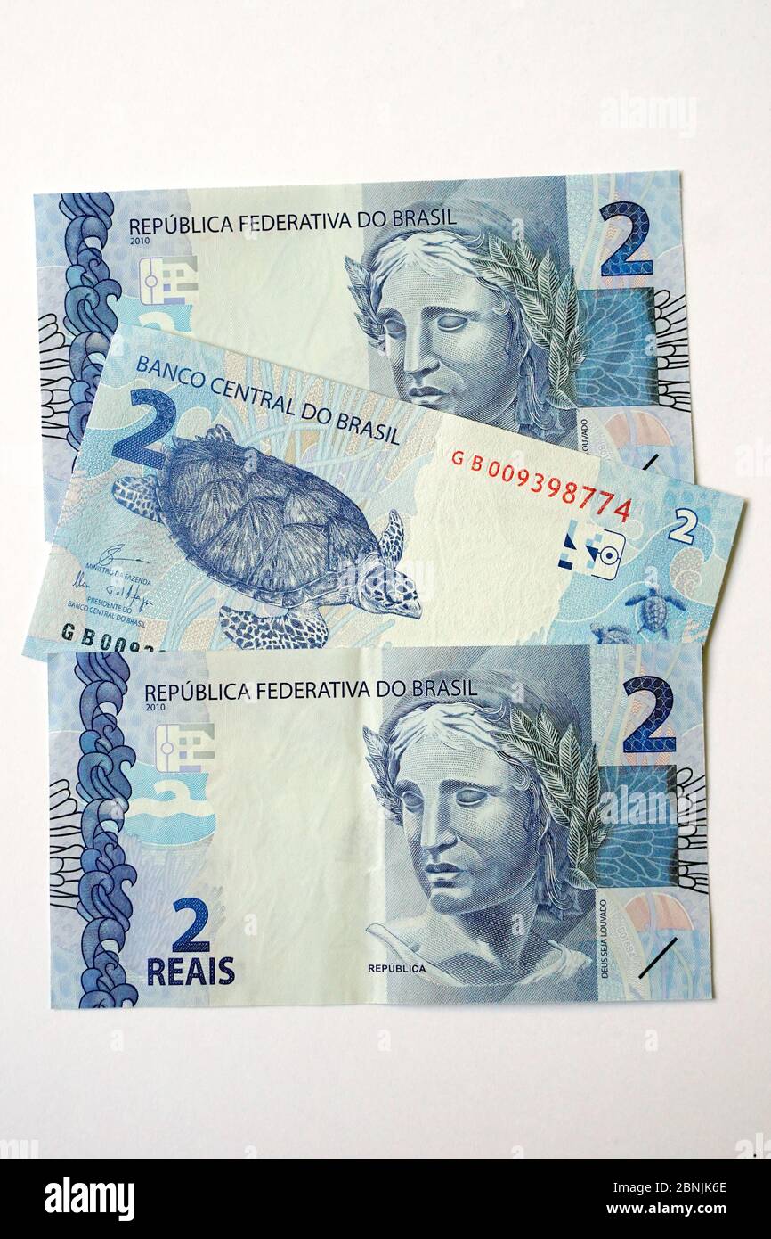 two reals, Brazilian real, real brasileiro, BRL, R$, Brasilianischer ...