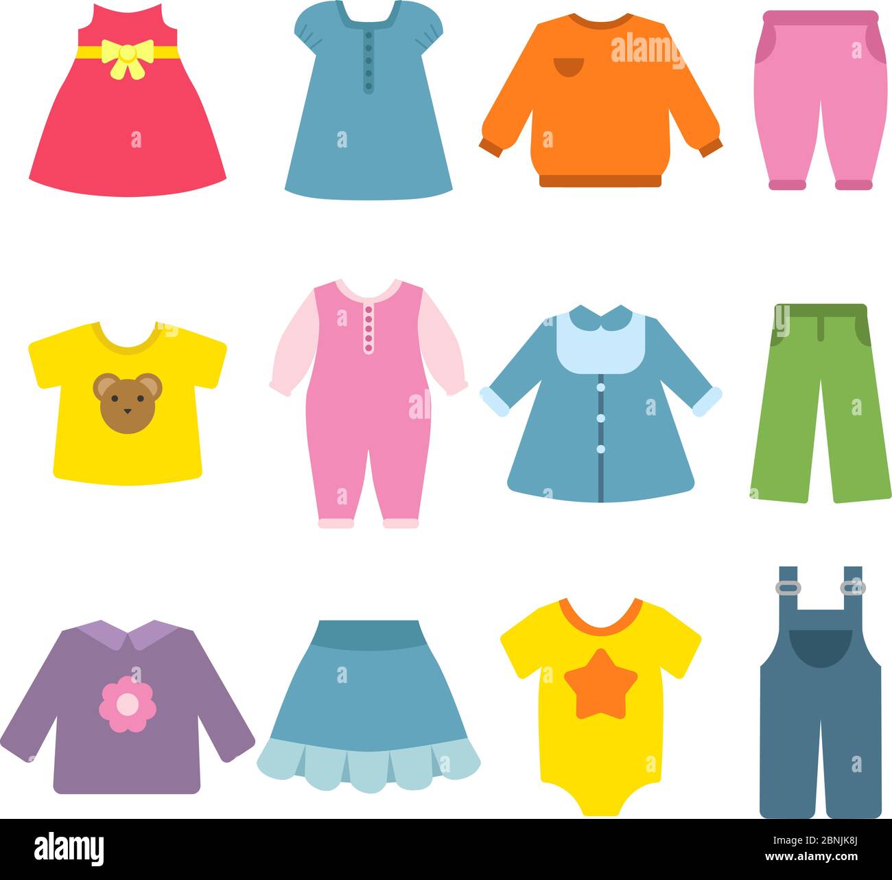 Kids Clothes Clip Art