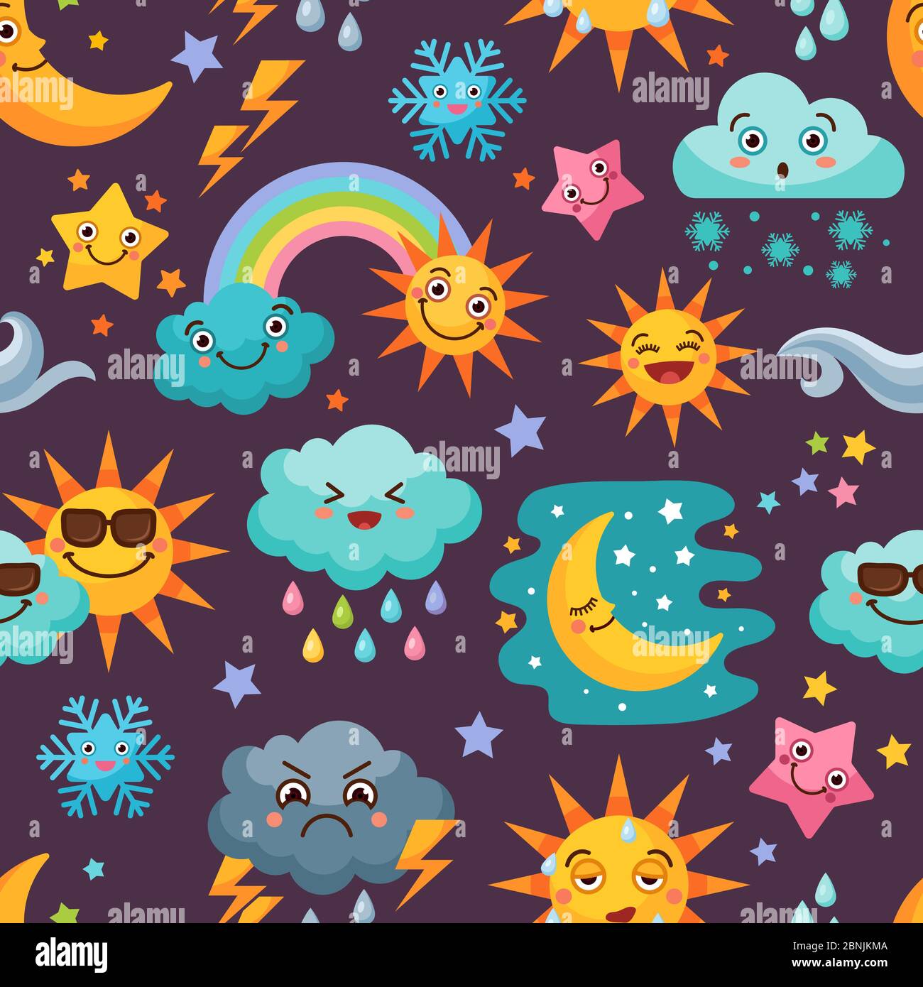 Weather cartoon hi-res stock photography and images - Alamy