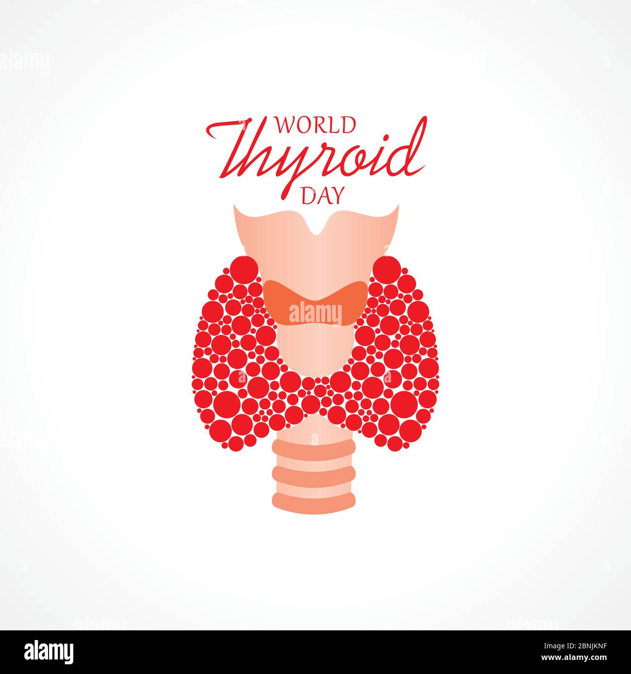 Thyroid goiter Stock Vector Images - Alamy
