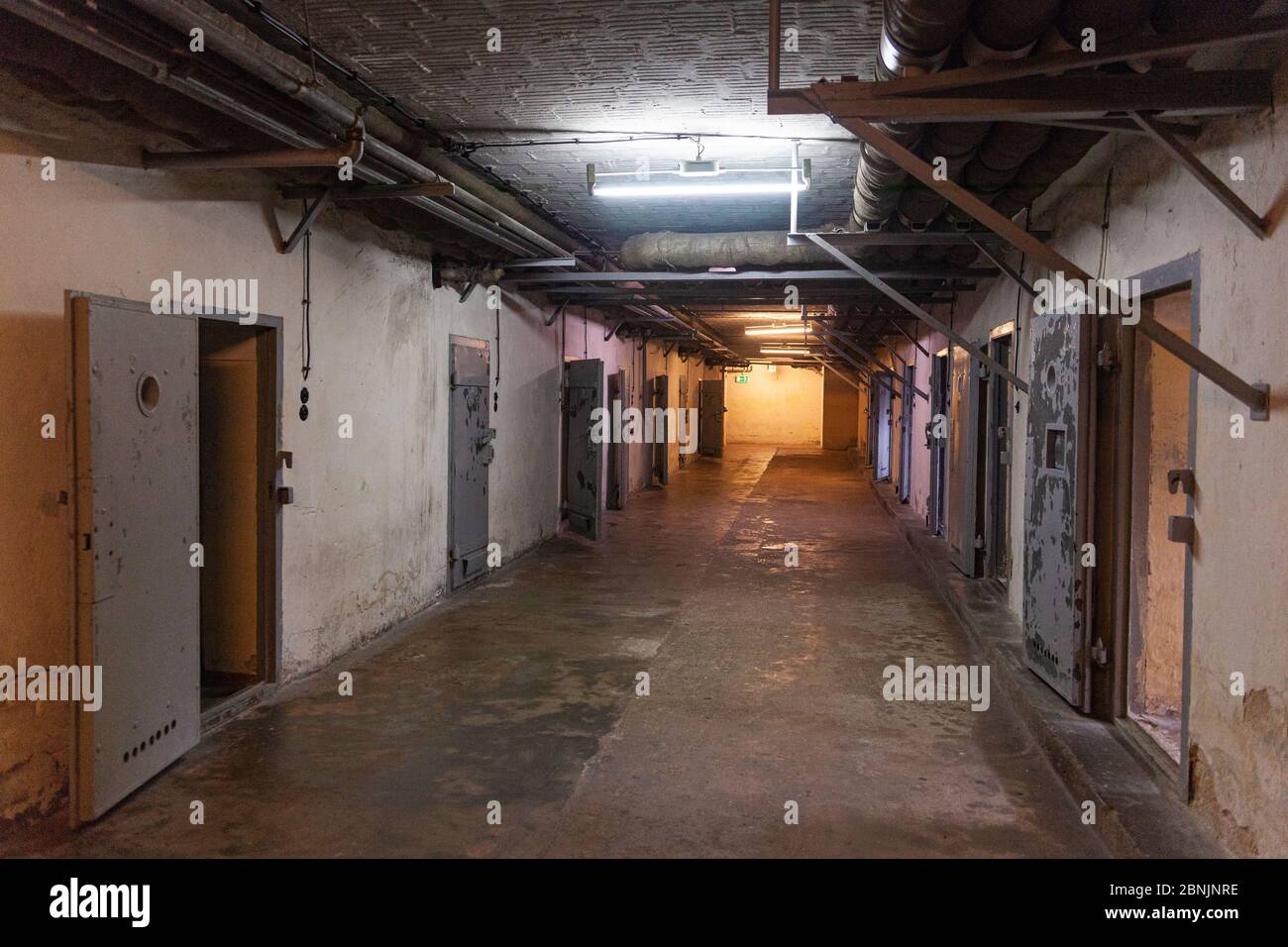 An old prison in Berlin-Hohenschönhausen Memorial Stock Photo - Alamy
