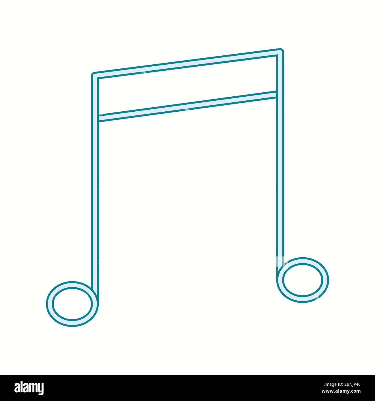 Beautiful Music Line Vector Icon Stock Vector Image & Art - Alamy