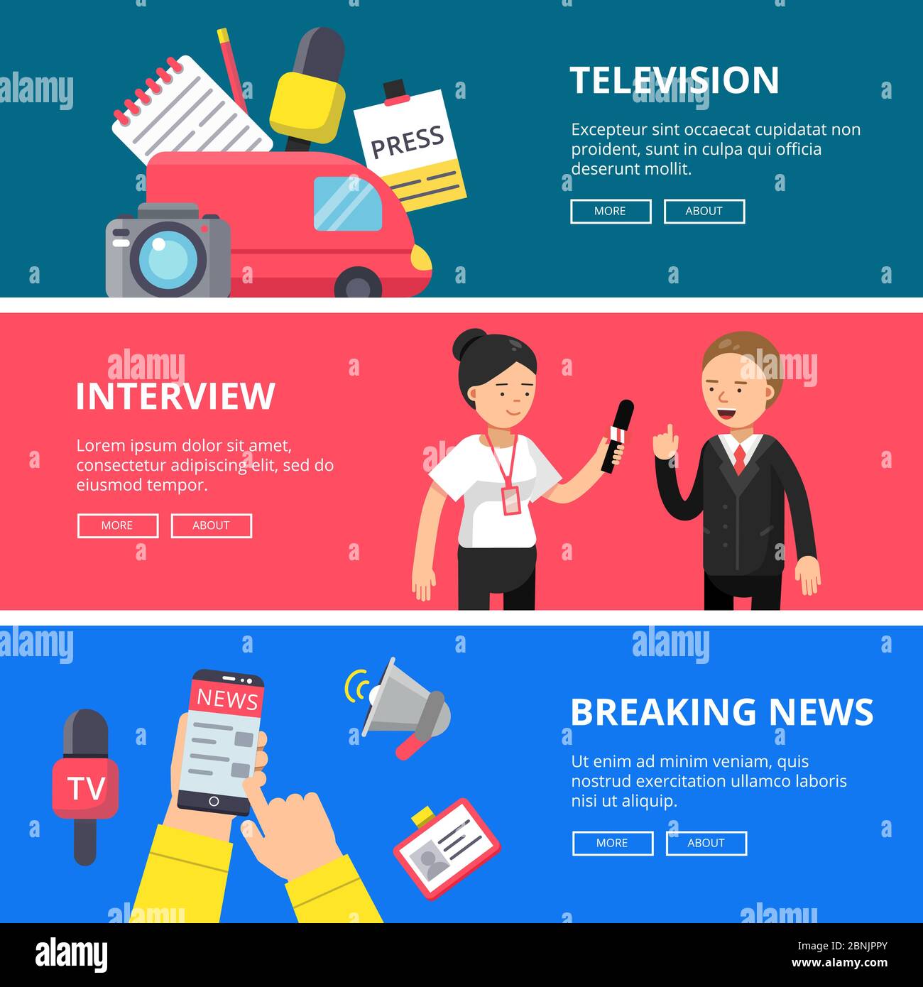 Journalist photo Stock Vector Images - Alamy