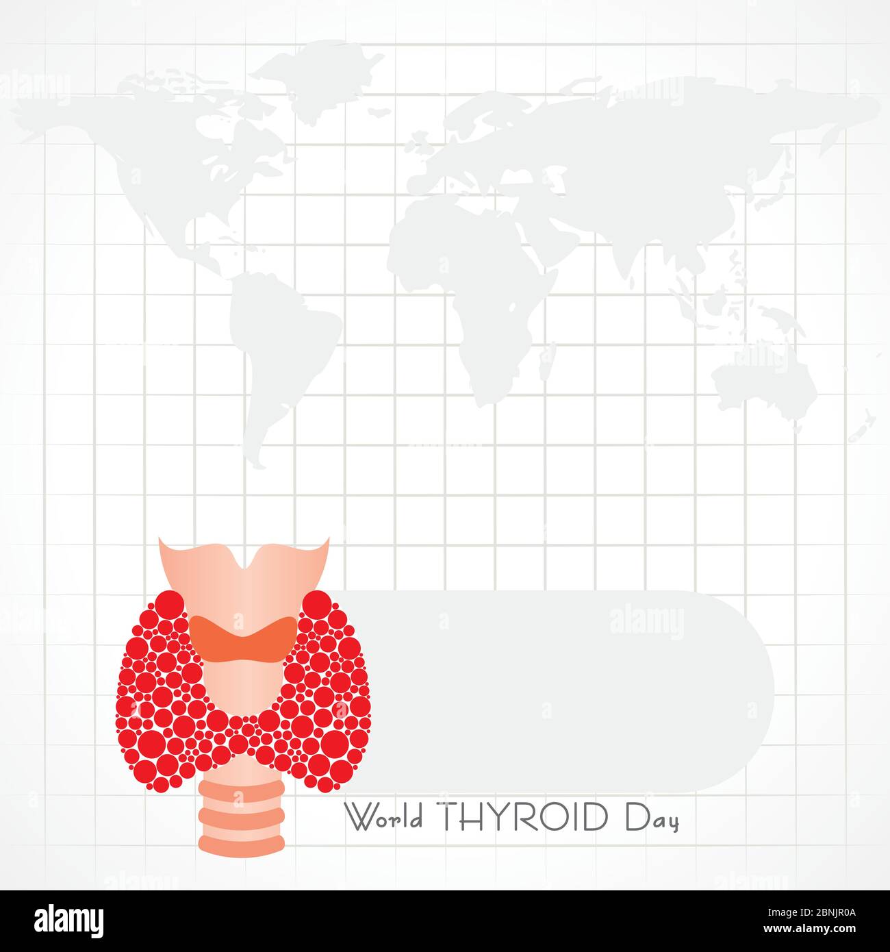Vector illustration for World Thyroid Day which is held on 25 may. Can ...