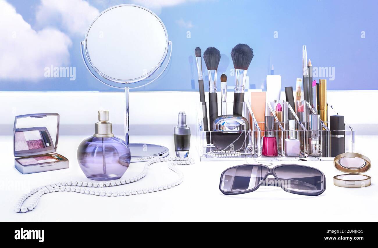 Cosmetic set hi-res stock photography and images - Alamy