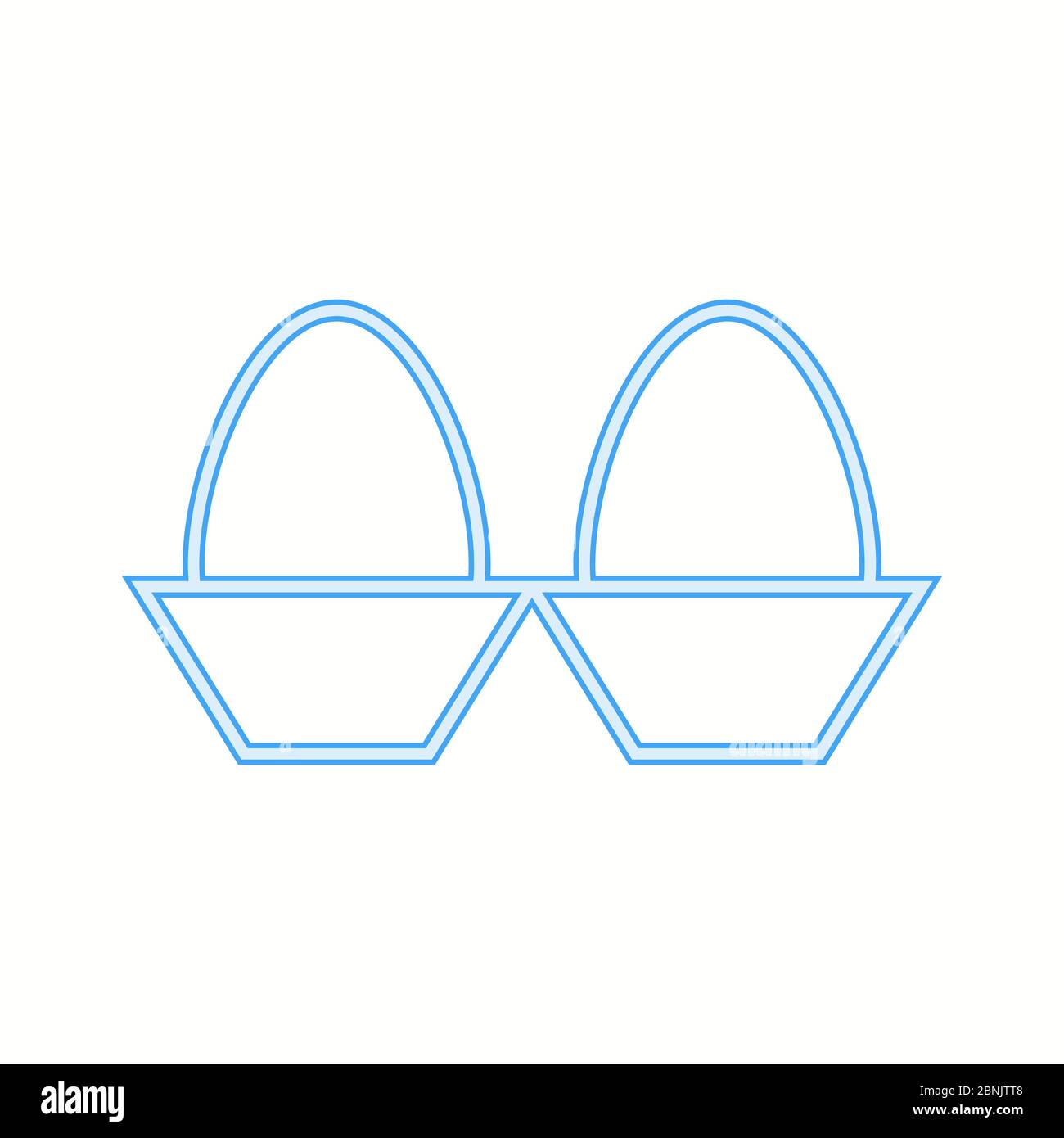 Beautiful eggs line vector hi-res stock photography and images - Alamy