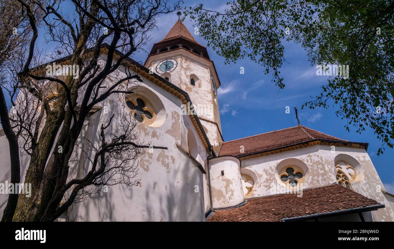 Prejmer fortified soxon church, Prejmer, Romania Stock Photo - Alamy