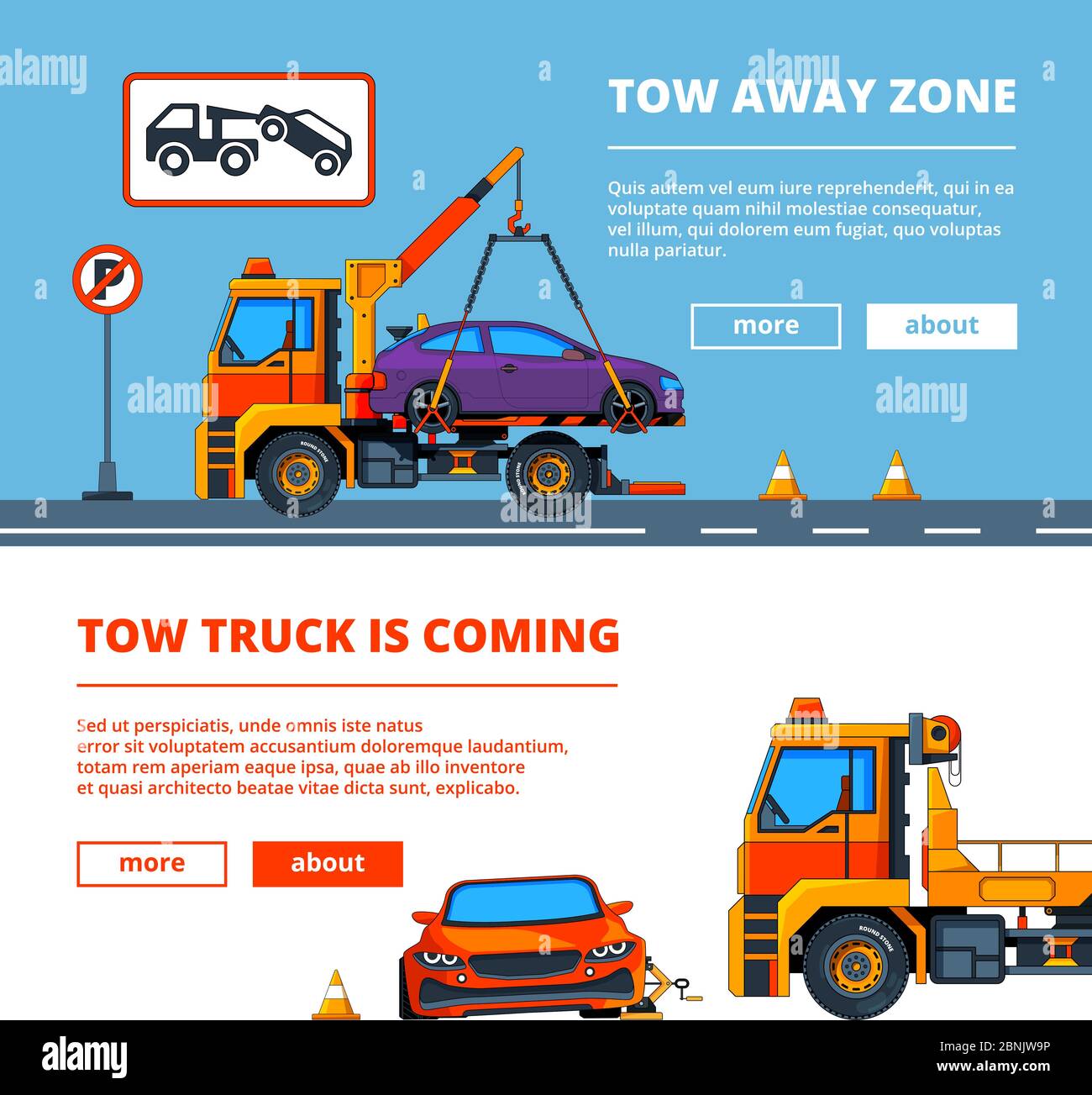 Car accident in parking Stock Vector Images - Alamy