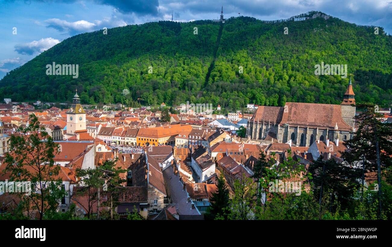 Brasov romania transylvania kronstadt hi-res stock photography and ...
