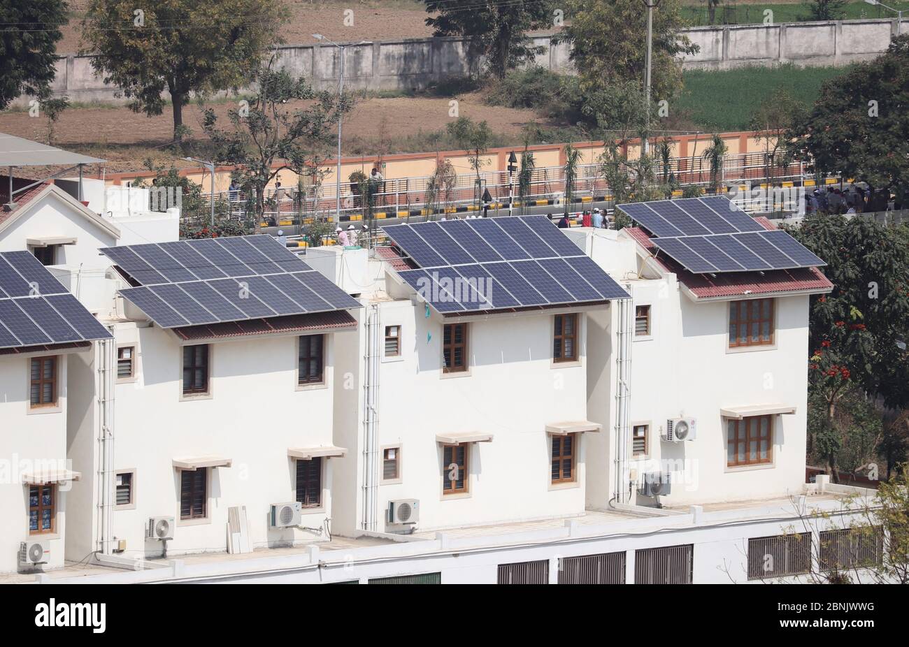 Rooftop solar india hi-res stock photography and images - Alamy