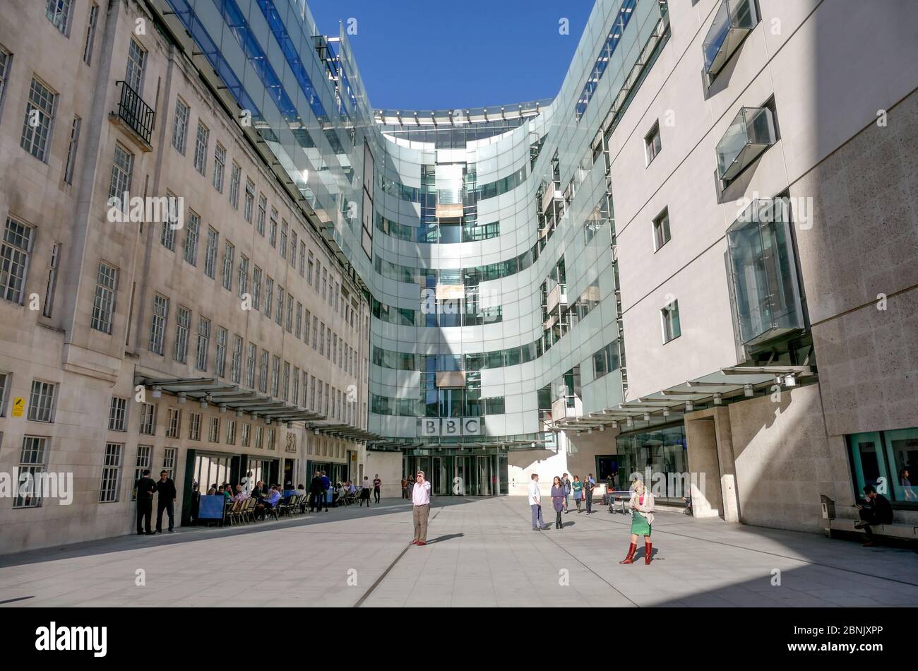 The BBC, British Broadcasting Corporation headquarters, Broadcasting ...