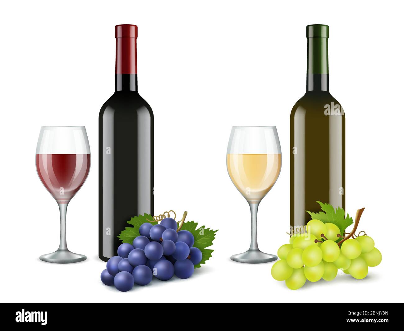 Transparent realistic set wineglass Stock Vector Images - Alamy