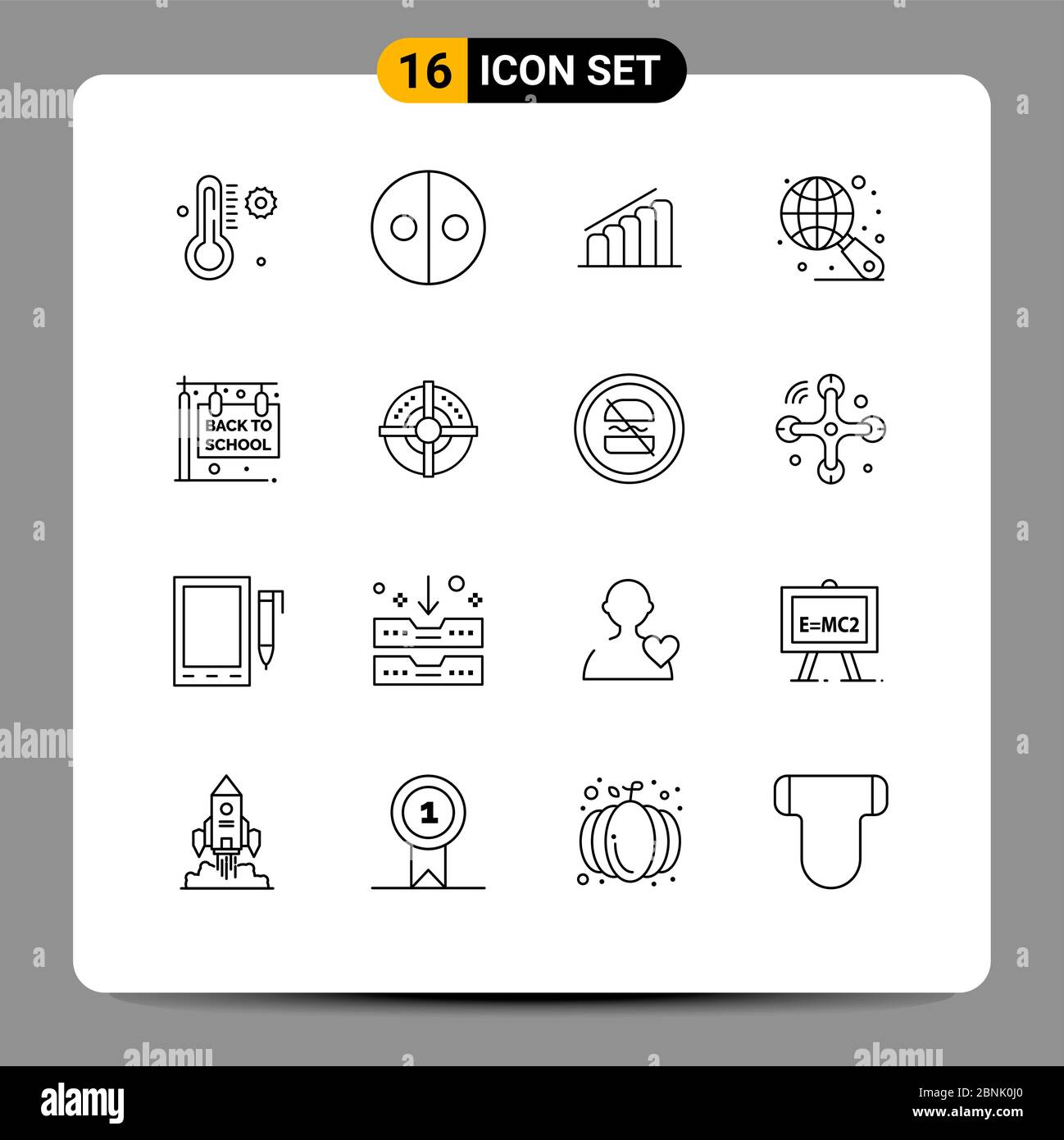 Symbols of school hi-res stock photography and images - Alamy