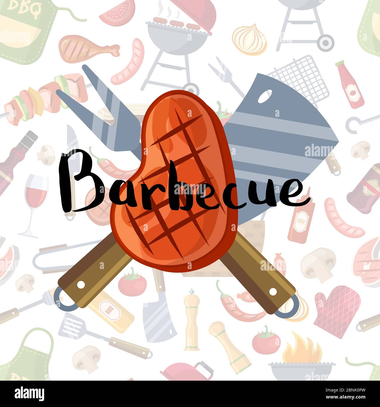 Grill you word Stock Vector Images - Alamy