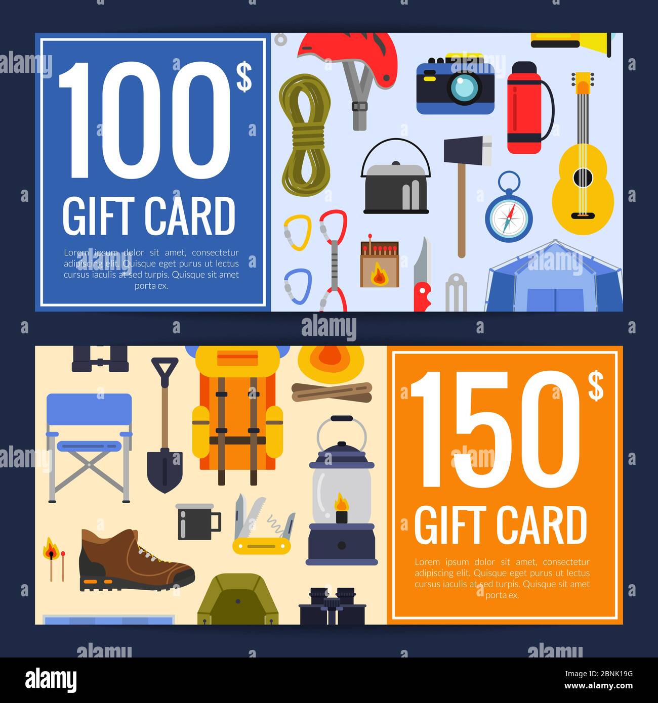 Camping beach day Stock Vector Images - Alamy