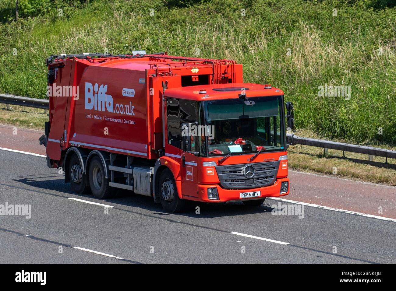 Biffa truck hi-res stock photography and images - Alamy