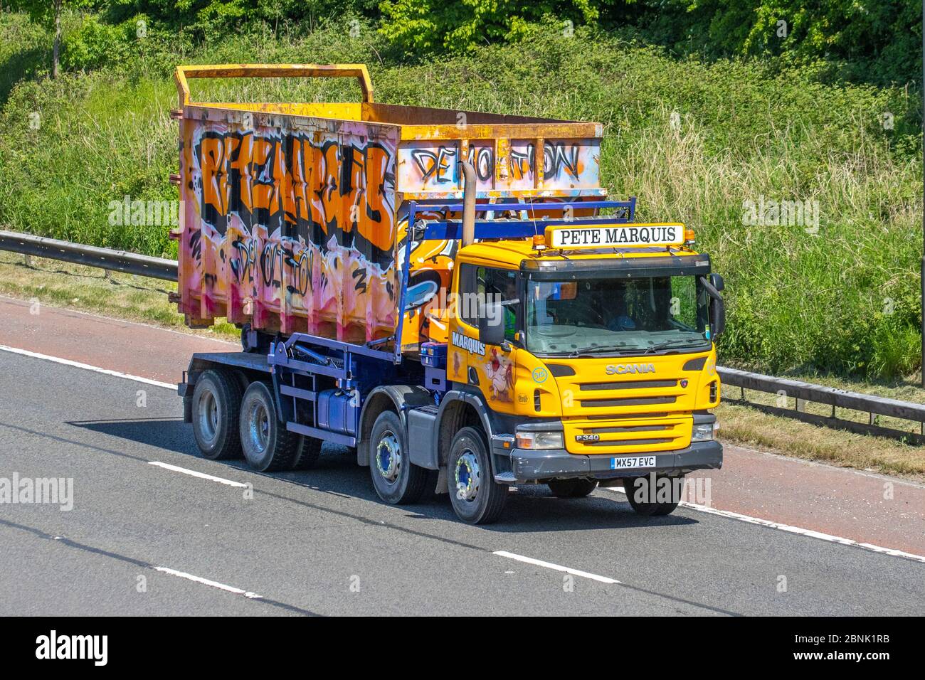 Pete Marquis Demolition Contractors; Haulage delivery trucks, graffiti ...