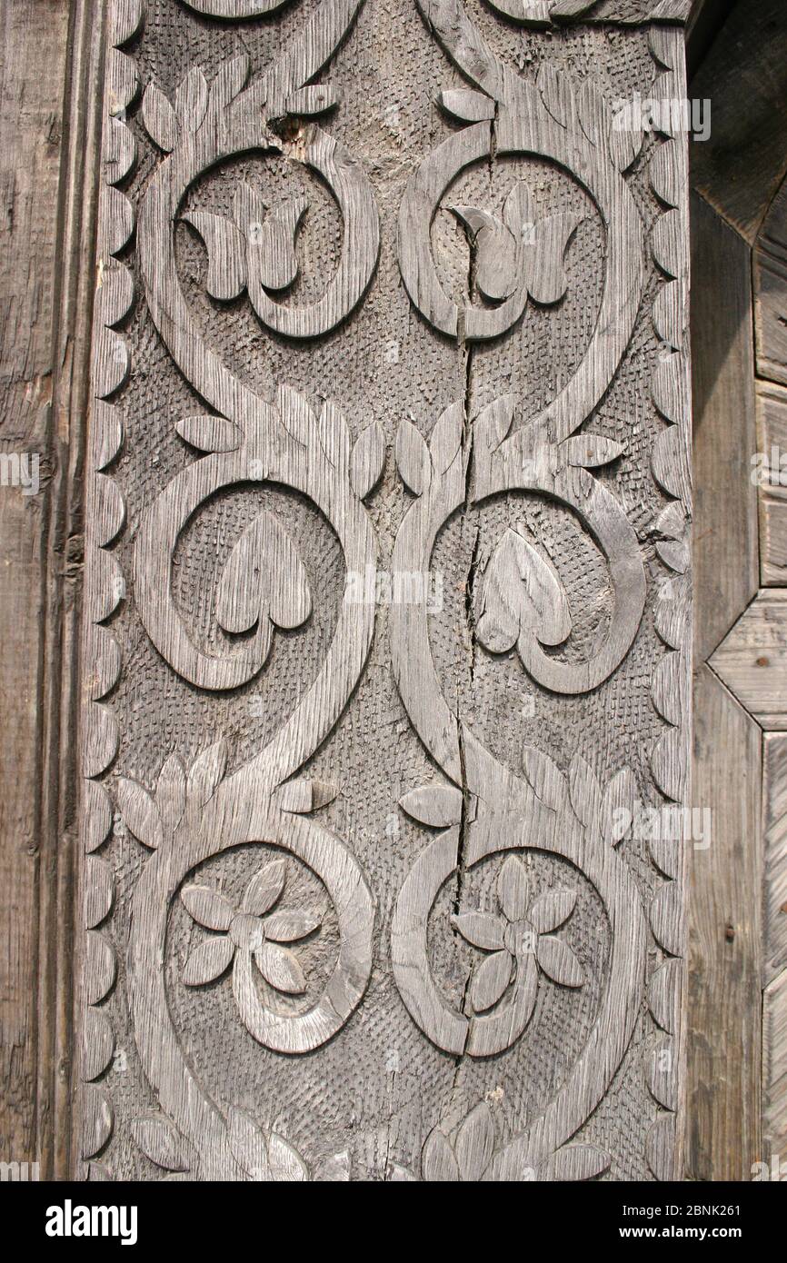 Traditional szekely gate hi-res stock photography and images - Alamy