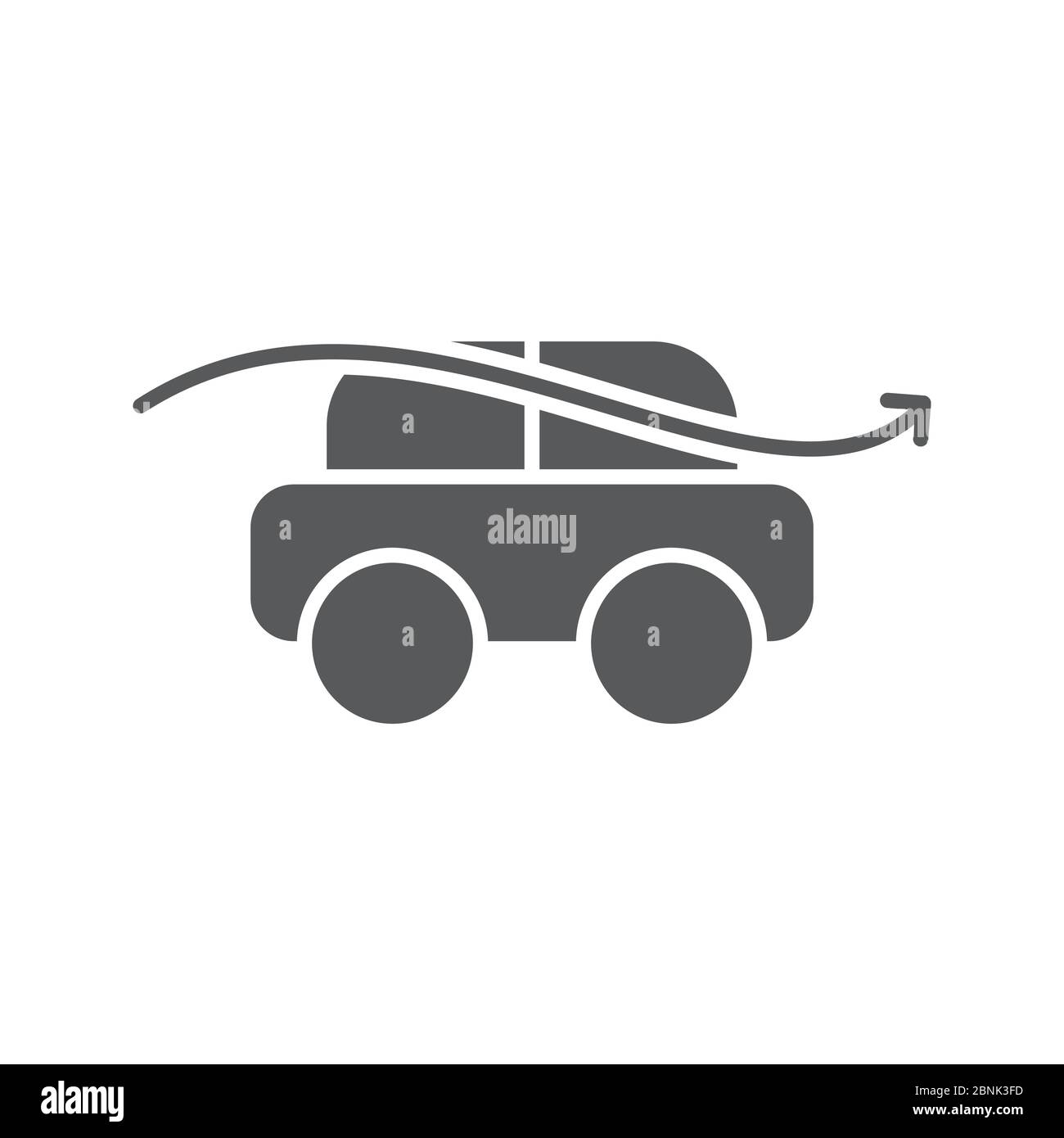 Car ventilation system vector icon symbol isolated on white background ...