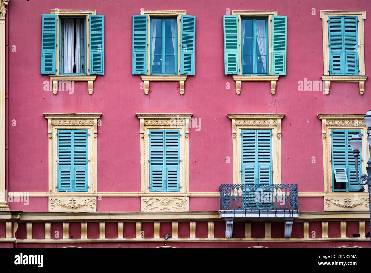 Shutters and windows of nice old town hi-res stock photography and ...