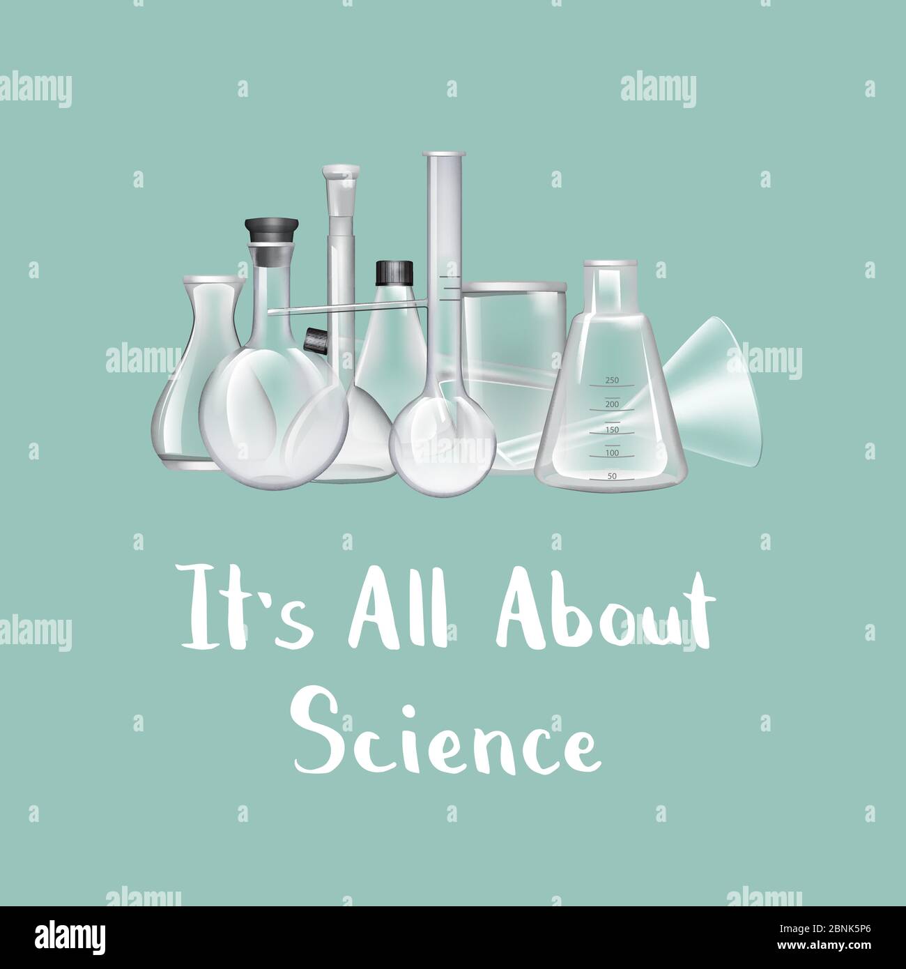 Vector background chemical laboratory glass tubes Stock Vector Image ...