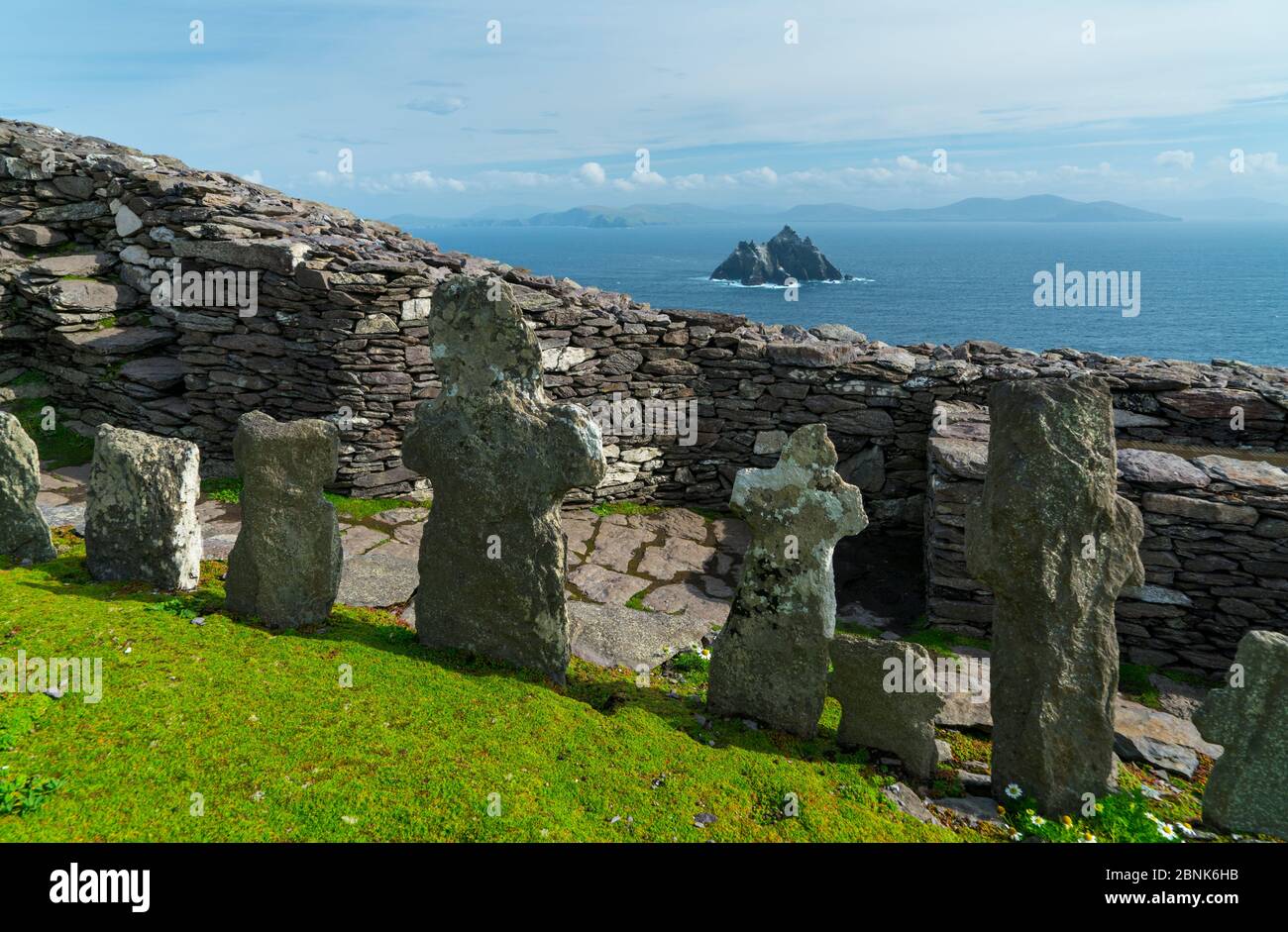 Monastery on Skellig Michael, Skellig Islands World Heritage Site ...