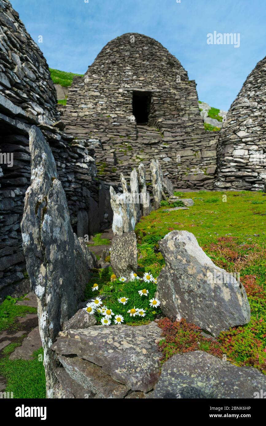 Monastery on Skellig Michael, Skellig Islands World Heritage Site ...