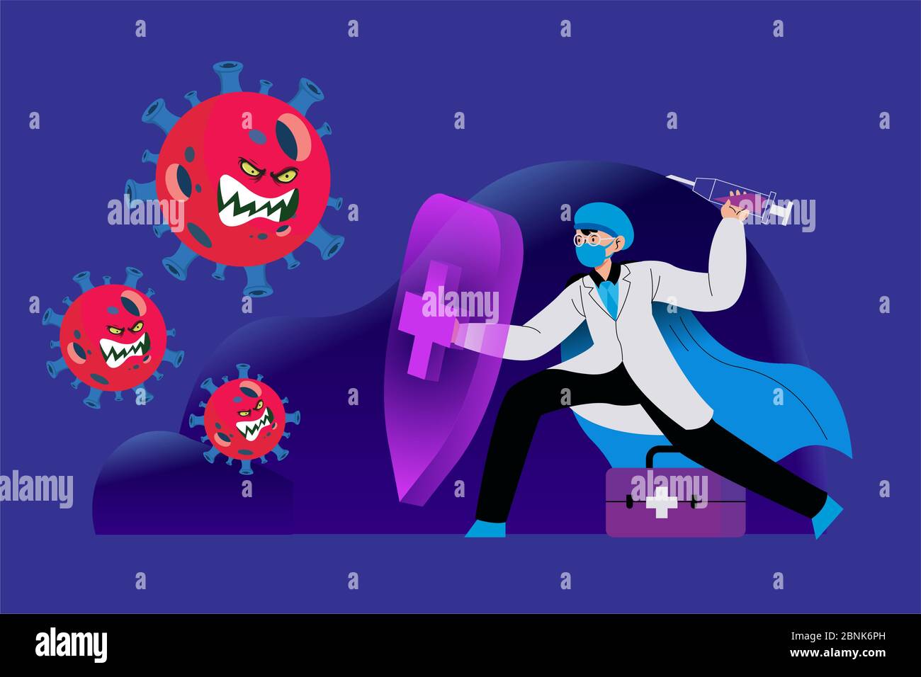 Fighting concept Stock Vector Images - Alamy