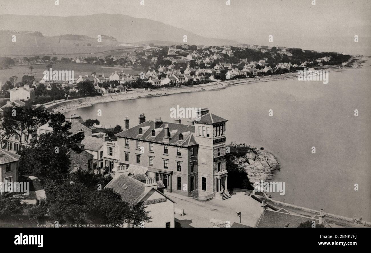 Dunoon castle hi-res stock photography and images - Alamy