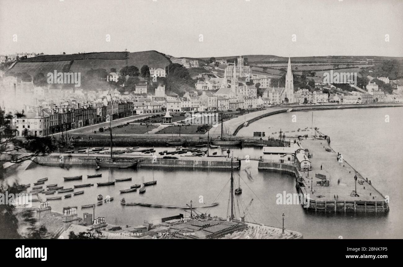 Rothesay 1880s hi-res stock photography and images - Alamy
