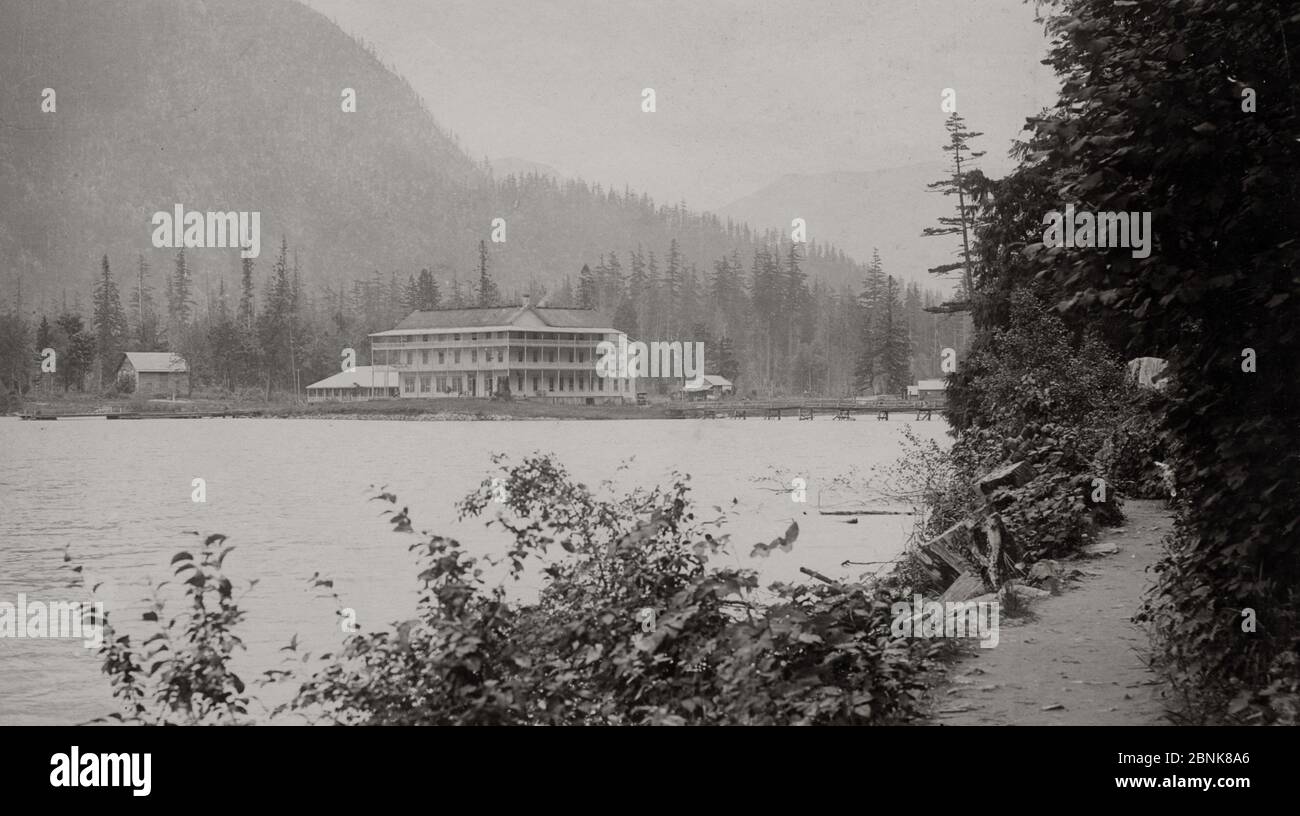 Saint Alice Hotel, Harrison Hot Springs British Columbia Canada Stock ...