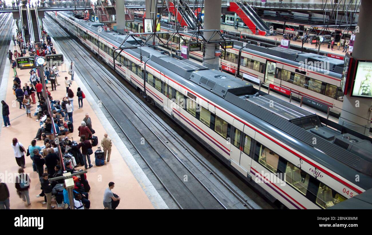 Gare de cercanias de atocha hi-res stock photography and images - Alamy
