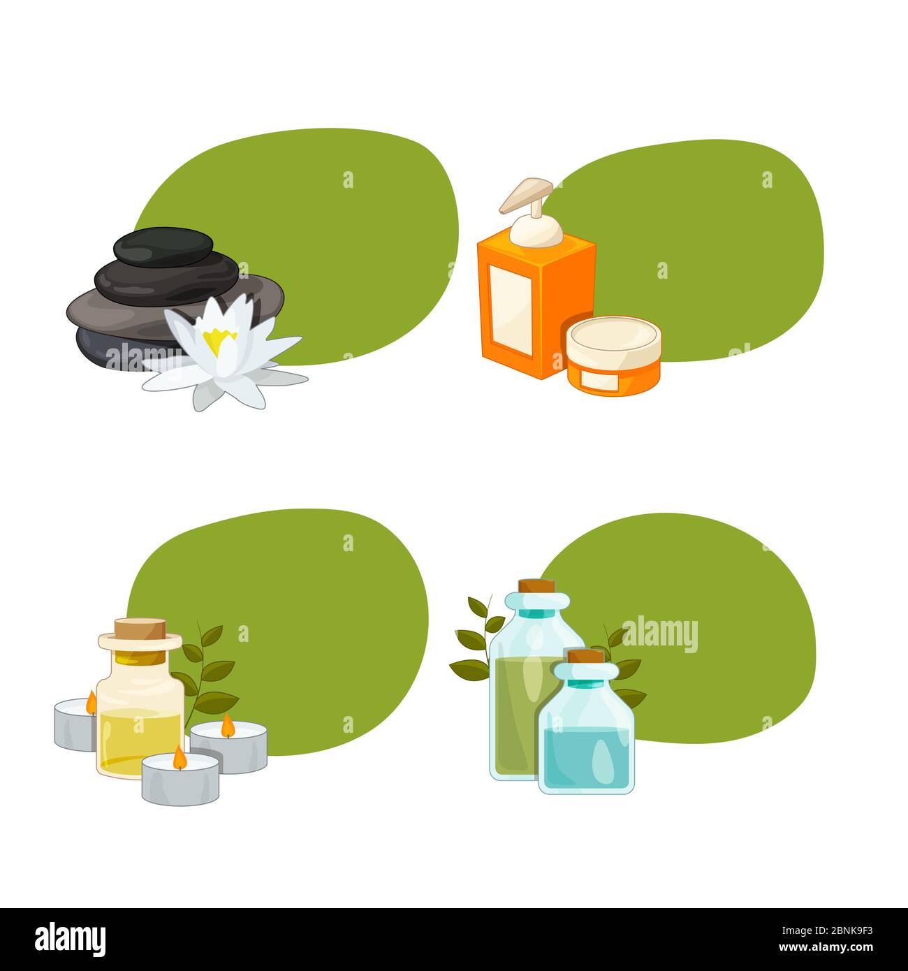 Spa cartoon hi-res stock photography and images - Alamy