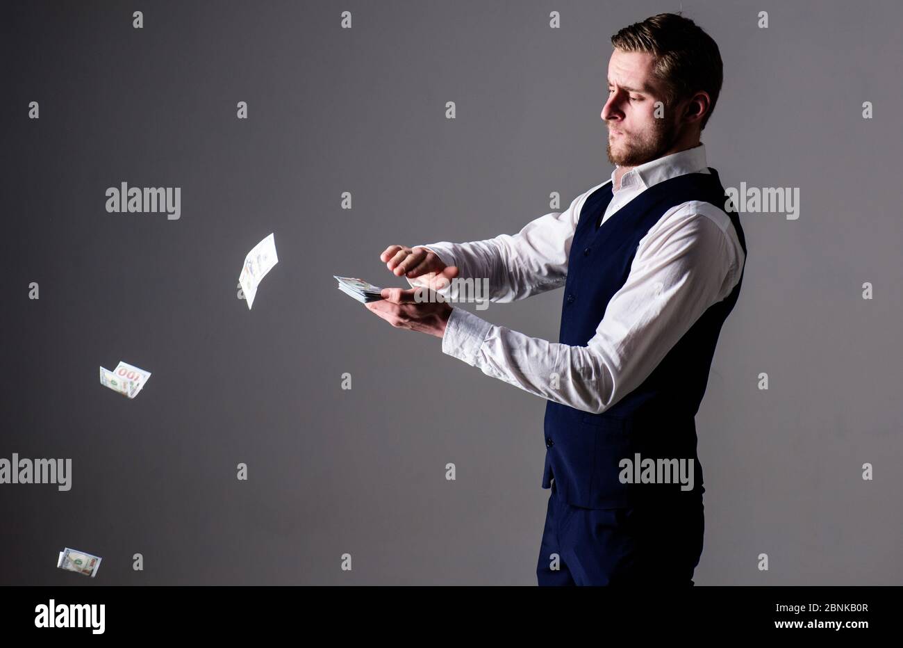 Throw money around hi-res stock photography and images - Alamy