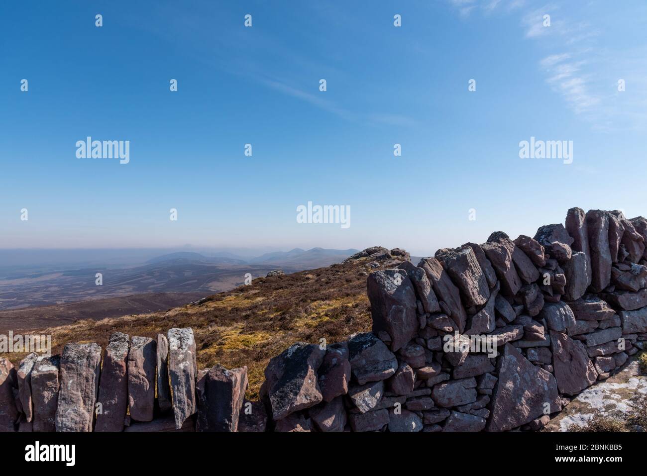 Ridge walk in Pentland hills, spring. Scotland Stock Photo - Alamy